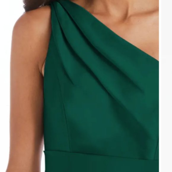 ALFRED SUNG | Dresses | Alfred Sung One Shoulder Aline D827 Hunter ...